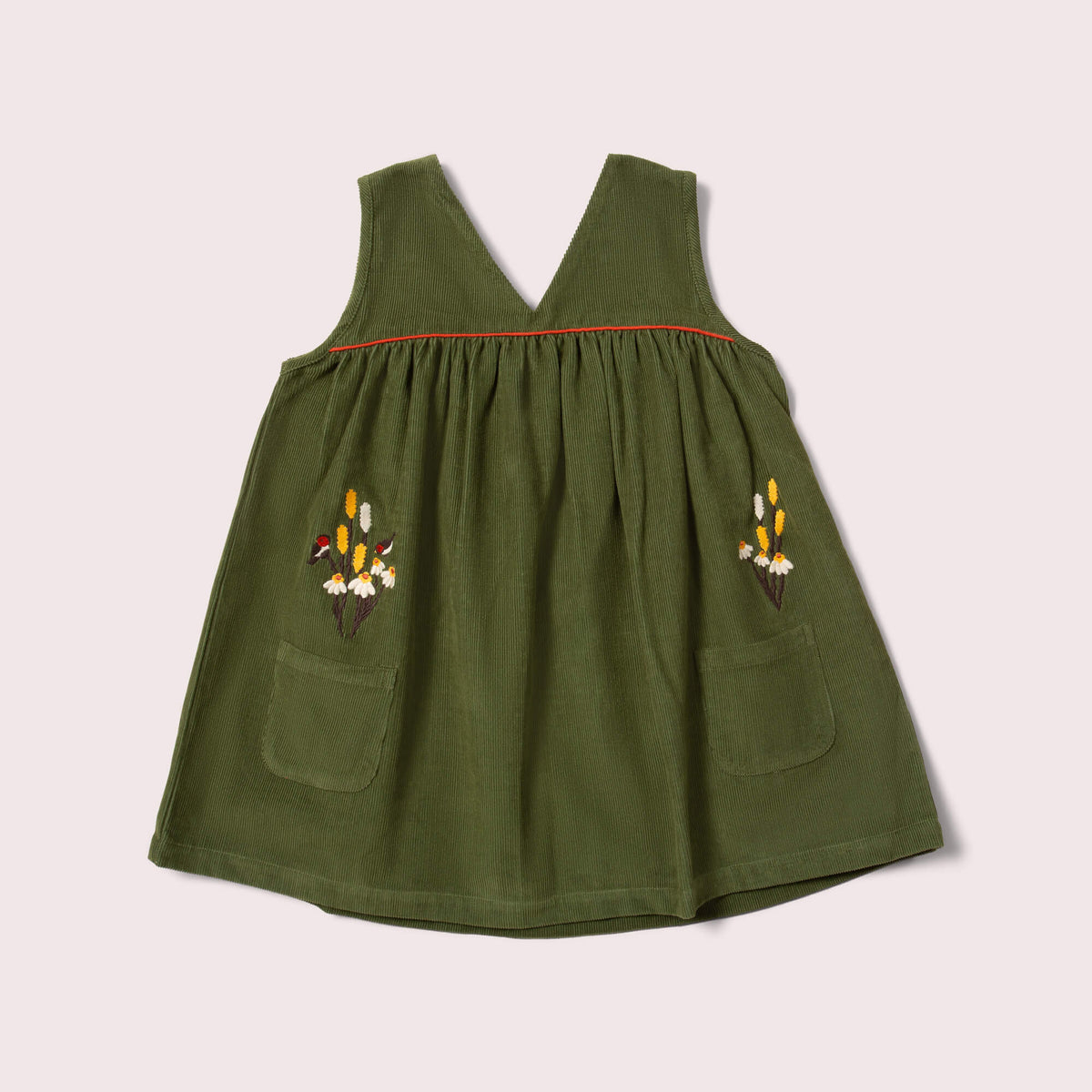 Chive Corduroy Swing Dress – Little Green Radicals