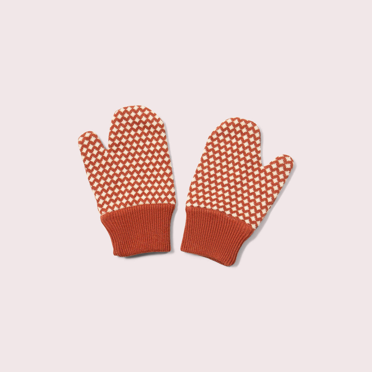 Ginger Diamonds Knitted Mittens – Little Green Radicals