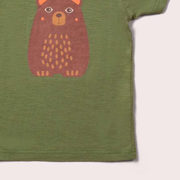 Green Bear Short Sleeve T Shirt – Little Green Radicals