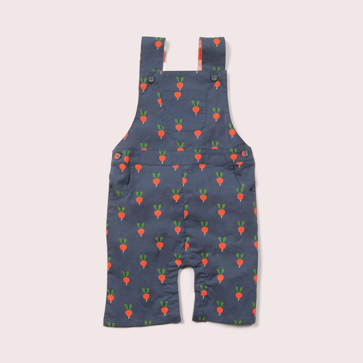 Radical Radish Dungaree Shorts – Little Green Radicals